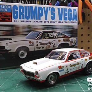 MPC 1972 Chevy Vega Pro Stock Bill Grumpy Jenkins 1:25 Scale Plastic Model Kit