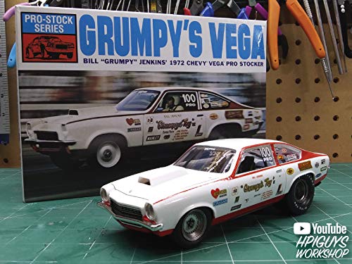 MPC 1972 Chevy Vega Pro Stock Bill Grumpy Jenkins 1:25 Scale Plastic Model Kit