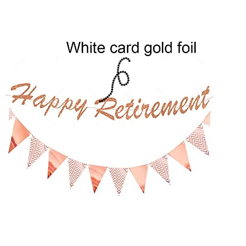 Retirement Banner Hanging Retirement Flag Creative Retirement Bunting for Wall and Balcony