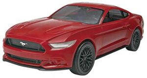 revell snaptite build + play 2015 mustang gt model kit, red