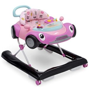 delta children first race 2-in-1 walker, pink