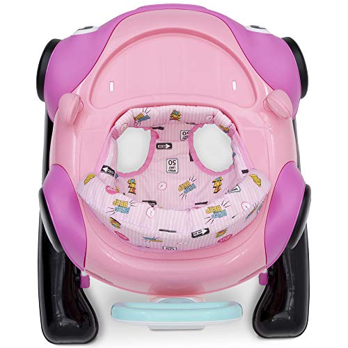 Delta Children First Race 2-in-1 Walker, Pink