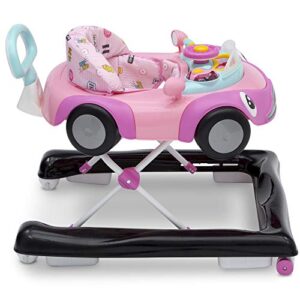 Delta Children First Race 2-in-1 Walker, Pink