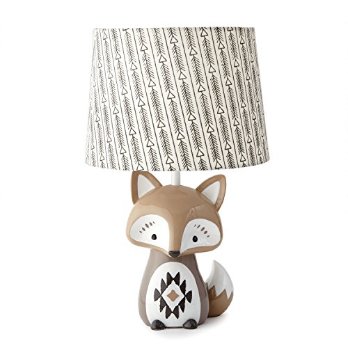 Levtex Baby - Bailey Table Lamp and Shade - Fox Lamp - Nursery Accessories - Measurements: 22 in. high and 6 in. Diameter