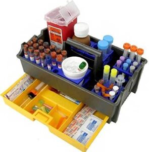 unico phlebotomy tray, with tube cubes (4) 48700