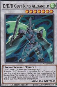 yugioh d/d/d gust king alexander – ct13-en010 – super rare – limited edition nm ^g#fbhre-h4 8rdsf-tg1327386