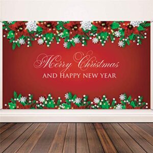 warmshine christmas decoration supplies merry christmas backdrop scene setters background banner for wall decoration christmas party decor