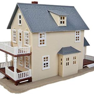 Walthers Trainline HO Scale Model Two-Story House