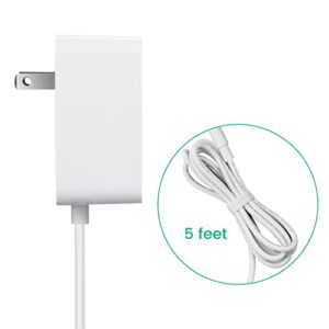 Power Cord Replacement for Graco DuetSoothe, Simple Sway Swing, Glider LX, DuoGlider, Sweetpeace, 5V Baby Swing Charger White