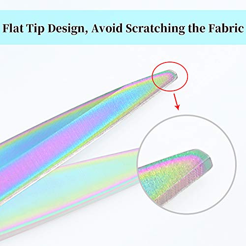 Newness Premium Fabric Scissors, Heavy Duty Sewing Tailor Scissors, Ultra Sharp Titanium Coating Forged Stainless Steel Blade Shears, Unique Purple Craft Scissor for Home Office School Use, 8.3 Inches