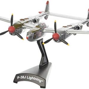 Daron Worldwide Trading Postage Stamp P-38J Lightning Marge 1/115 Dick Bong Airplane Model