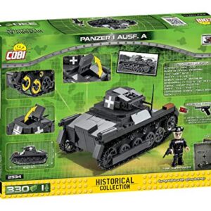 COBI 2534 Panzer I Ausf.A Building Blocks, Grey, Multicolor