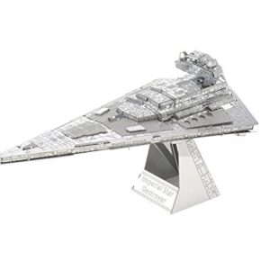 Metal Earth Set of 5 3D Laser Cut Star Wars Models: X-Wing, TIE Fighter, Imperial Star Destroyer, Darth Vader's TIE Fighter and Millennium Falcon