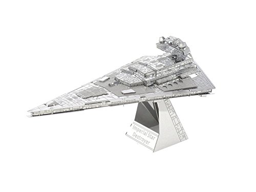 Metal Earth Set of 5 3D Laser Cut Star Wars Models: X-Wing, TIE Fighter, Imperial Star Destroyer, Darth Vader's TIE Fighter and Millennium Falcon