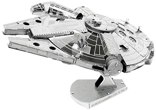 Metal Earth Set of 5 3D Laser Cut Star Wars Models: X-Wing, TIE Fighter, Imperial Star Destroyer, Darth Vader's TIE Fighter and Millennium Falcon