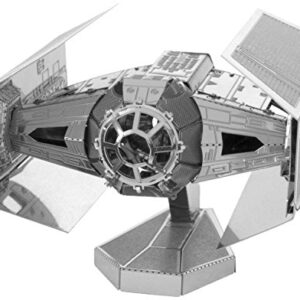 Metal Earth Set of 5 3D Laser Cut Star Wars Models: X-Wing, TIE Fighter, Imperial Star Destroyer, Darth Vader's TIE Fighter and Millennium Falcon