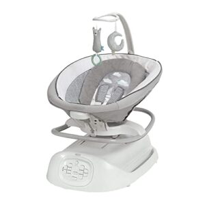 graco sense2soothe baby swing with cry detection technology, sailor