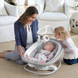 Graco Sense2Soothe Baby Swing with Cry Detection Technology, Sailor