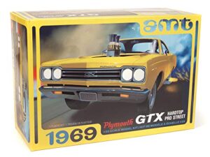 amt 1969 plymouth gtx hardtop pro street 1:25 scale model kit