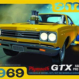 AMT 1969 Plymouth GTX Hardtop Pro Street 1:25 Scale Model Kit