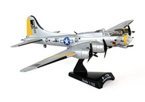 daron worldwide trading b-17g liberty belle vehicle (1:155 scale), silver