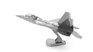 metal earth f-22 raptor airplane 3d metal model kit fascinations