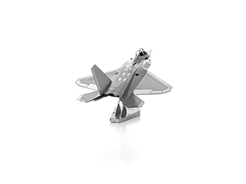 Metal Earth F-22 Raptor Airplane 3D Metal Model Kit Fascinations