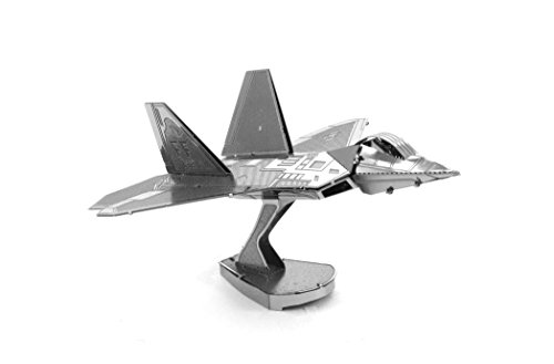 Metal Earth F-22 Raptor Airplane 3D Metal Model Kit Fascinations