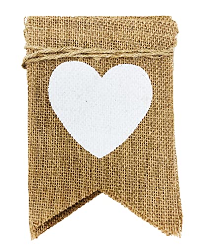 Shimmer Anna Shine Bride To Be Burlap Banner and Hearts Burlap Banner for Bridal Shower, Bachelorette, Engagement and Wedding Party Decorations