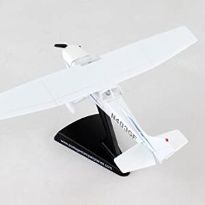 Daron Worldwide Trading Postage Stamp PS5603-2 Cessna 172 SkyHawk 1:87 Diecast Display Model, White