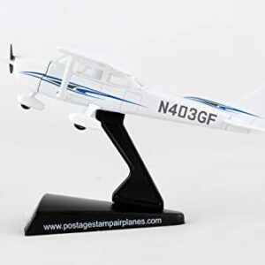 Daron Worldwide Trading Postage Stamp PS5603-2 Cessna 172 SkyHawk 1:87 Diecast Display Model, White