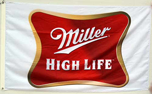 2but Miller High Life Beer Flag Banner 3x5Feet