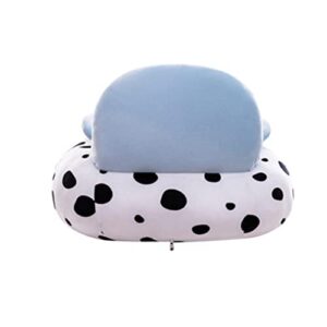 Petyoung Cute Baby Sofa Cover, Baby Support Seat Cover Washable Baby Learning Seat Plush Shell Chairs Cushion for Infants Toddler - NO Filling