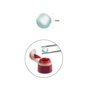 Jucoci Acrylic Paint Mixing Balls Paint Mixing Tools for Acrylic Paints(Glass 10mm)