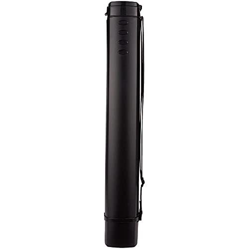 Juvale Black Expandable Storage Tube for Posters, Blueprints, and Artwork (​20 to 35 in)