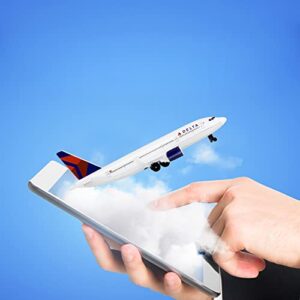 EcoGrowth Model Plane Delta Airplane Toy Plane Model Airplane for Collection & Gifts for Plane Enthusiast