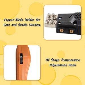 Foam Cutter Electric Hot Knife Styrofoam Cutting Tool Kit Heated Knife for Foam Board Insulation, Kaizen Foam, EPP, EPS, XPS, EVA, EPE, PU, KT Board, Sponge, Nylon