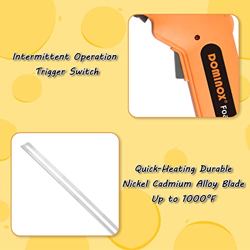 Foam Cutter Electric Hot Knife Styrofoam Cutting Tool Kit Heated Knife for Foam Board Insulation, Kaizen Foam, EPP, EPS, XPS, EVA, EPE, PU, KT Board, Sponge, Nylon