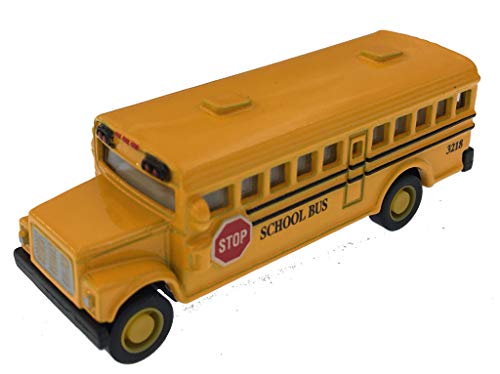 KiNSMART Mini School Bus 2.5" Die Cast Metal Model Toy Car