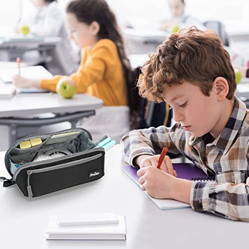 ProCase Hard Pen Pencil Case Bundle with Pencil Case Holder