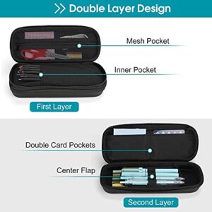 ProCase Hard Pen Pencil Case Bundle with Pencil Case Holder