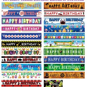 Large Happy Father?¡¥s Day Banner, Fathers Day Decorations, Father?¡¥s Day Party Supplies Decoration, Fathers Day Party Backdrop (9.8 x 1.6 ft)