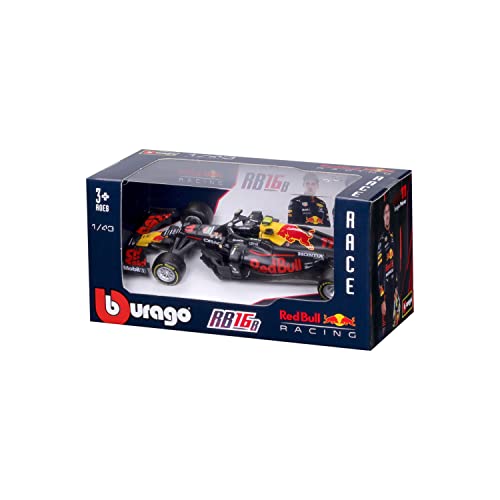 Red Bull Racing F1 2021 Rb16b #33 Verstappen or #11 Perez Die-Cast 1:43 Scale Model Burago