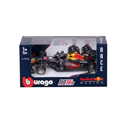 Red Bull Racing F1 2021 Rb16b #33 Verstappen or #11 Perez Die-Cast 1:43 Scale Model Burago