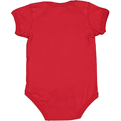 inktastic Little Sister and Biggest Baseball Fan Baby Bodysuit 12 Months Red 2a7dd