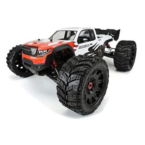 Pro-line Racing 1/6 Masher X HP Belted Fr/Rr 5.7" MT Tires Mounted 24mm Black Raid 2 PRO1017610