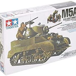 TAMIYA 35313 1/35 US Light Tank M5A1 Plastic Model Kit