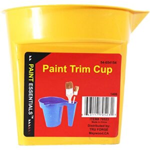 Paint Trim Cup with Pour Spout