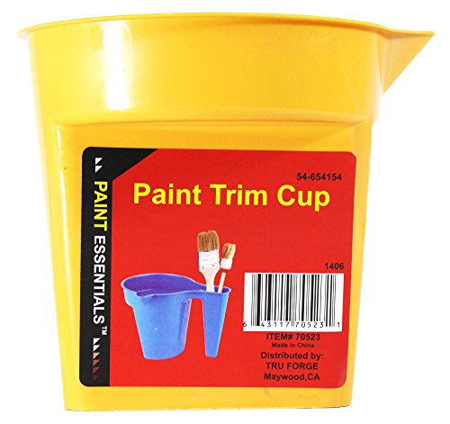 Paint Trim Cup with Pour Spout