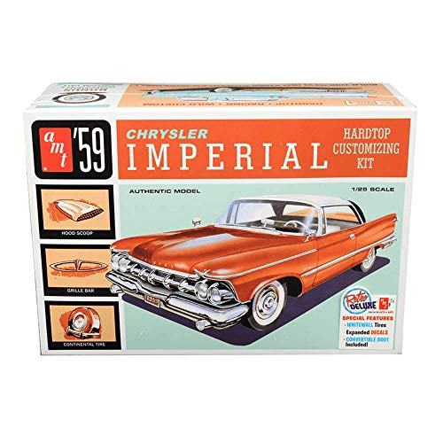 1959 Chrysler Imperial Hardtop 1:25 Scale AMT Highly Detailed Plastic Kit